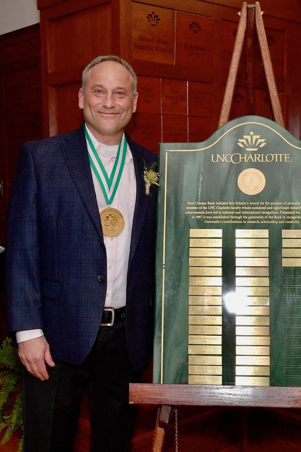 Rogelberg Receives First Citizens Bank Scholars Medal for Research ...
