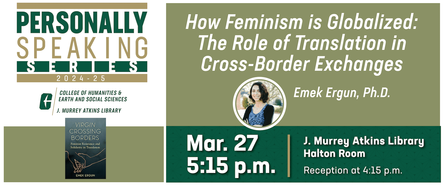 Emek Ergun, Ph.D. - College of Humanities & Earth and Social Sciences