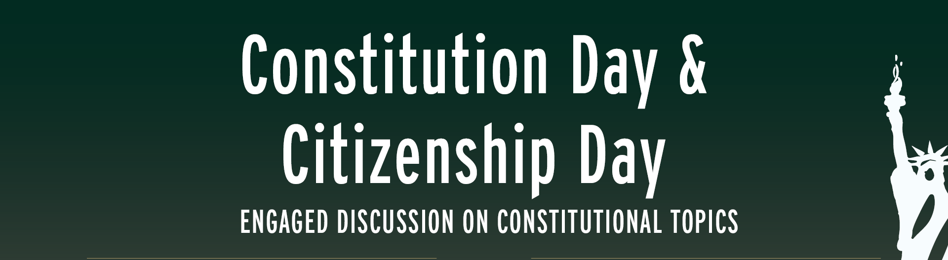 Constitution Day & Citizenship Day - College of Humanities & Earth and ...