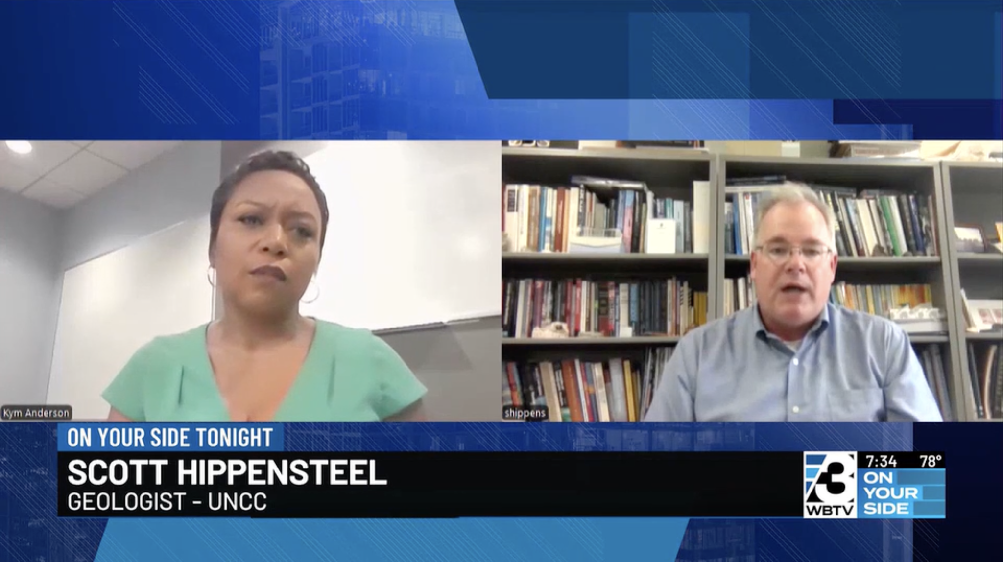 Scott Hippensteel joins WBTV’s ‘On Your Side Tonight with Jamie Boll ...
